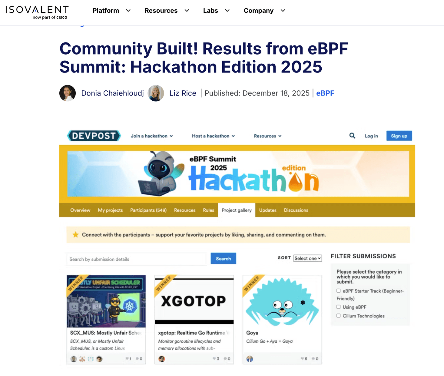 eBPF - Introduction, Tutorials & Community Resources