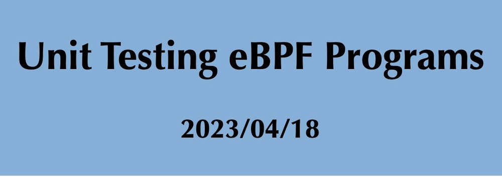 eBPF - Blog